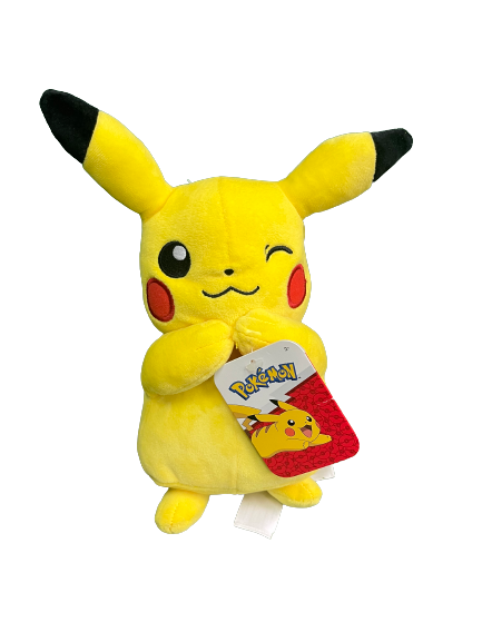PIKACHU WINKING PLUSH 8IN – The Cave Collectables